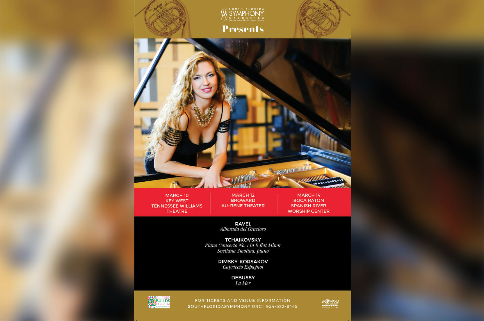 Svetlana Smolina’s Return to the South Florida Symphony Orchestra - OCQ