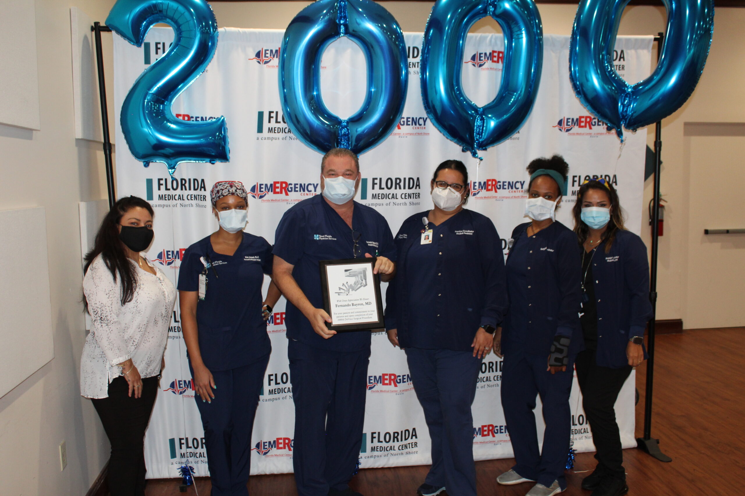 FLMC Celebrates 2000 Robotics Cases with Dr. Bayron - https://www ...