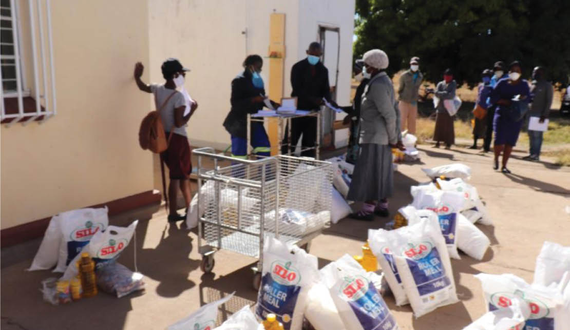 12,000 Food Parcels Reach AHF Africa Clients - OCQ