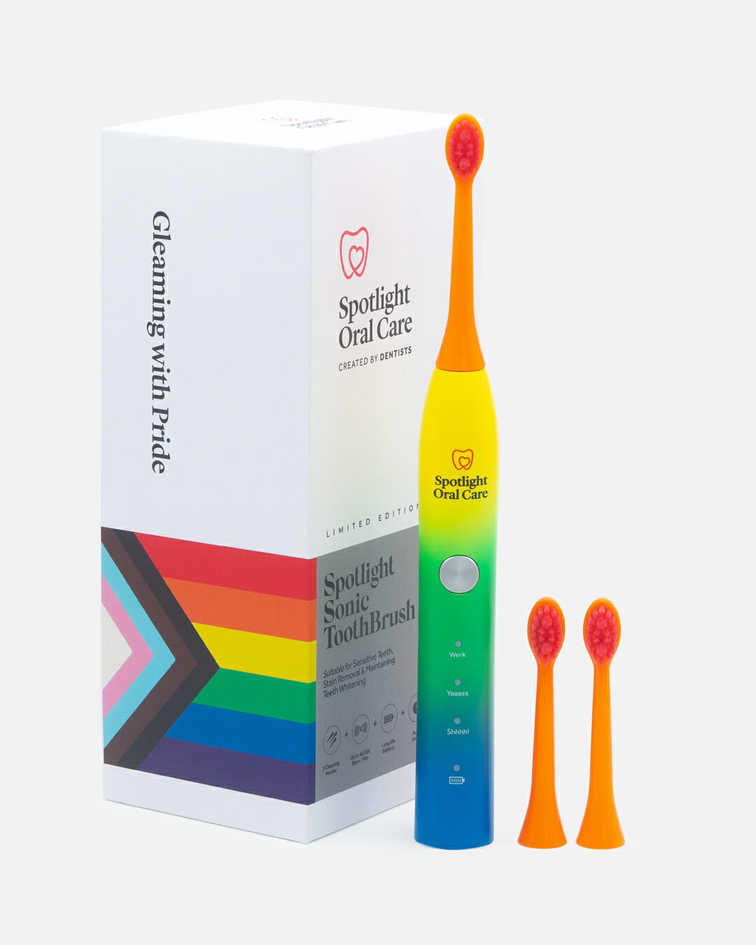 Limited Edition Pride Sonic Toothbrush - https://www.outclique.com