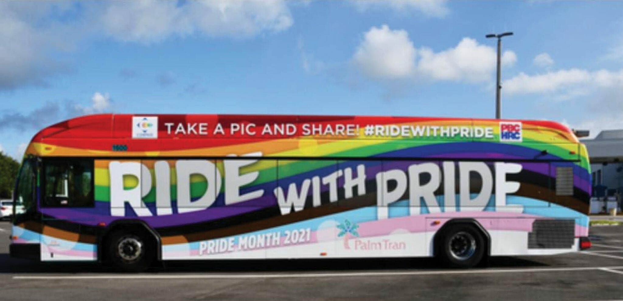 World’s First “Progress Pride” in Public Bus Debuted in Palm Beach ...
