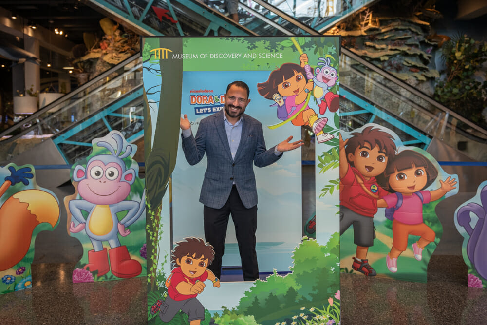 The Museum of Discovery & Science (MODS) held a ribbon cutting ceremony ...