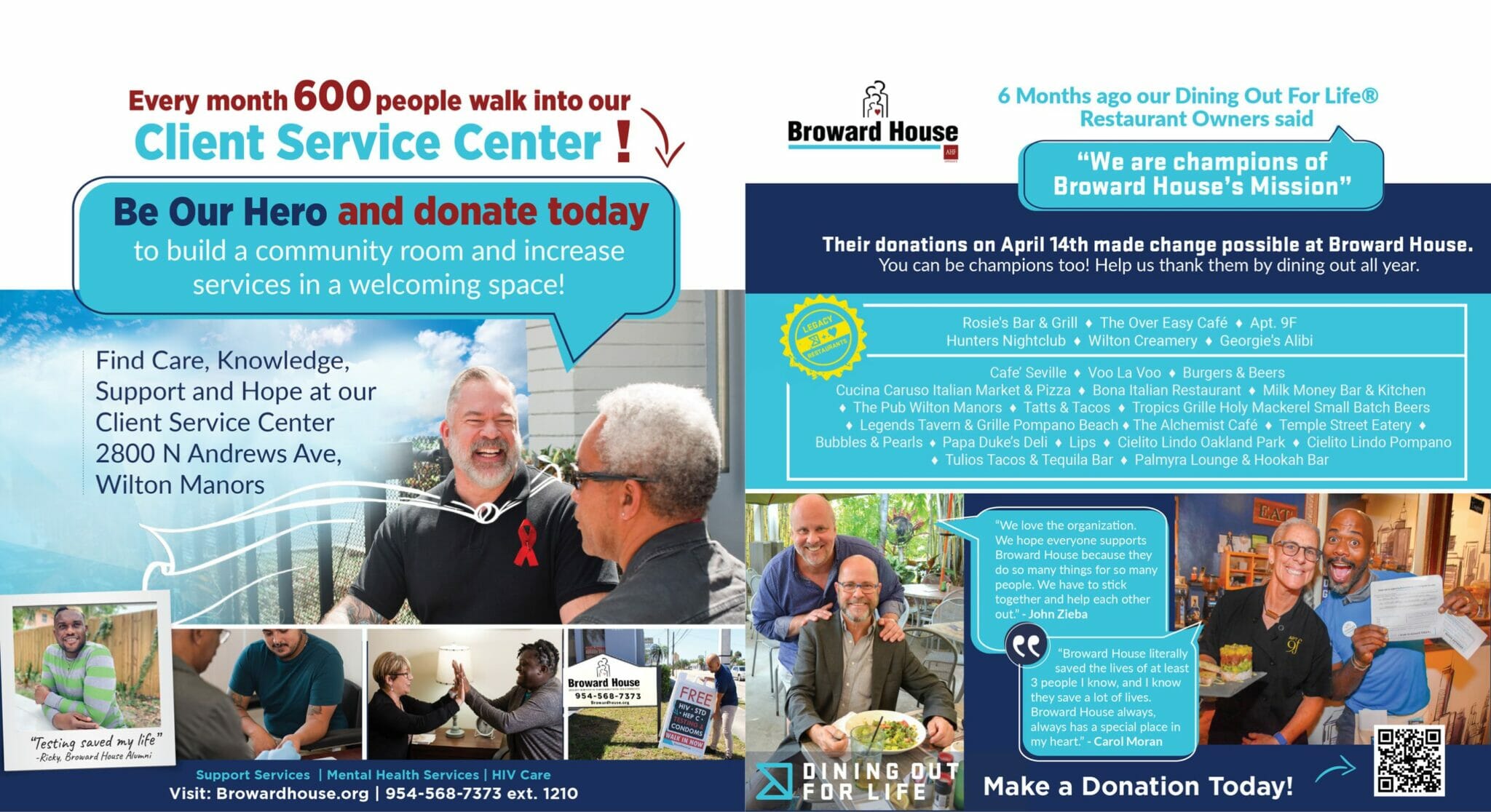 Learn More About The Client Service Center at Broward House! - OCQ