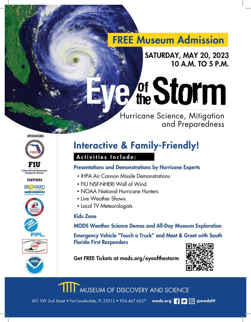 "Eye of the Storm" at the Museum of Discovery & Science - https://www ...