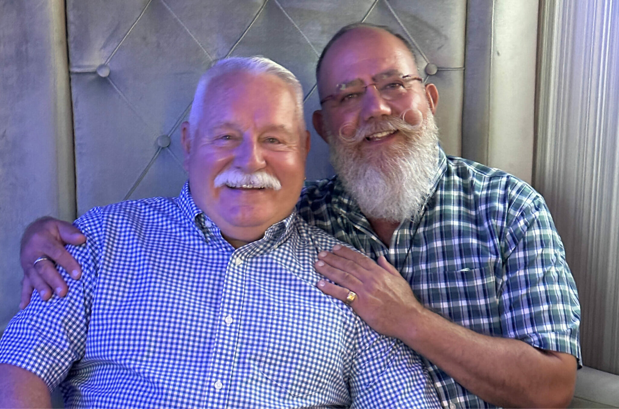 Richard Schultz and Dr. Gary Keating - OCQ