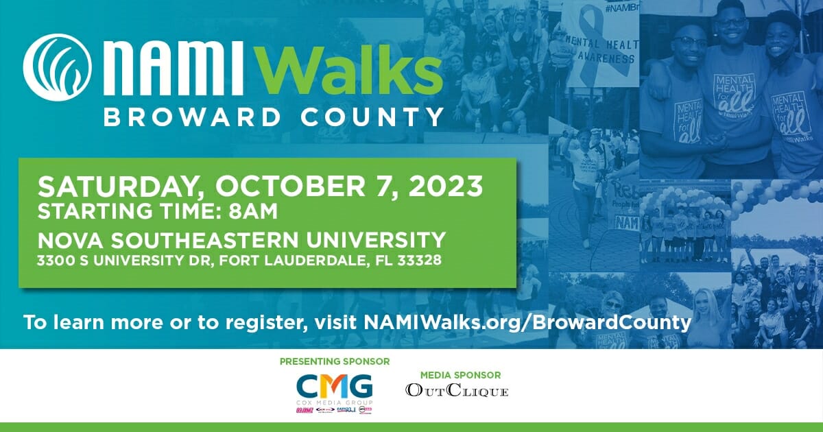 Nami Broward County’s “Namiwalks” to Take Place on Saturday, October 7 ...