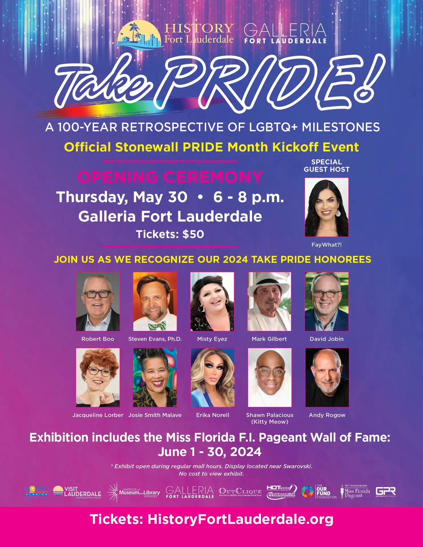 Pride Month Kicks off With History Fort Lauderdale’s “Take Pride" - OCQ