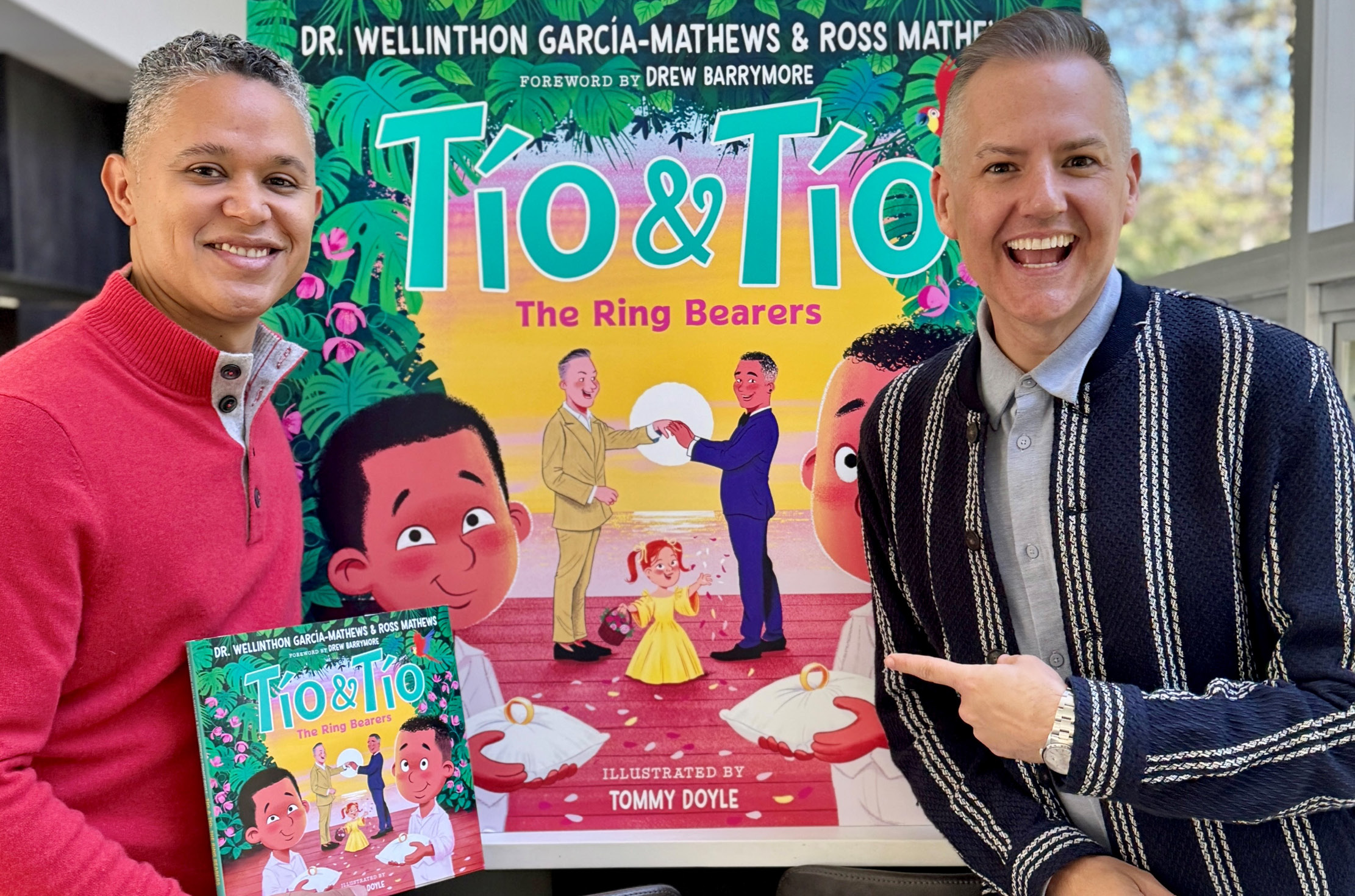 Ross Mathews and Husband Dr. Wellinthon García-Mathews Talk Debut ...