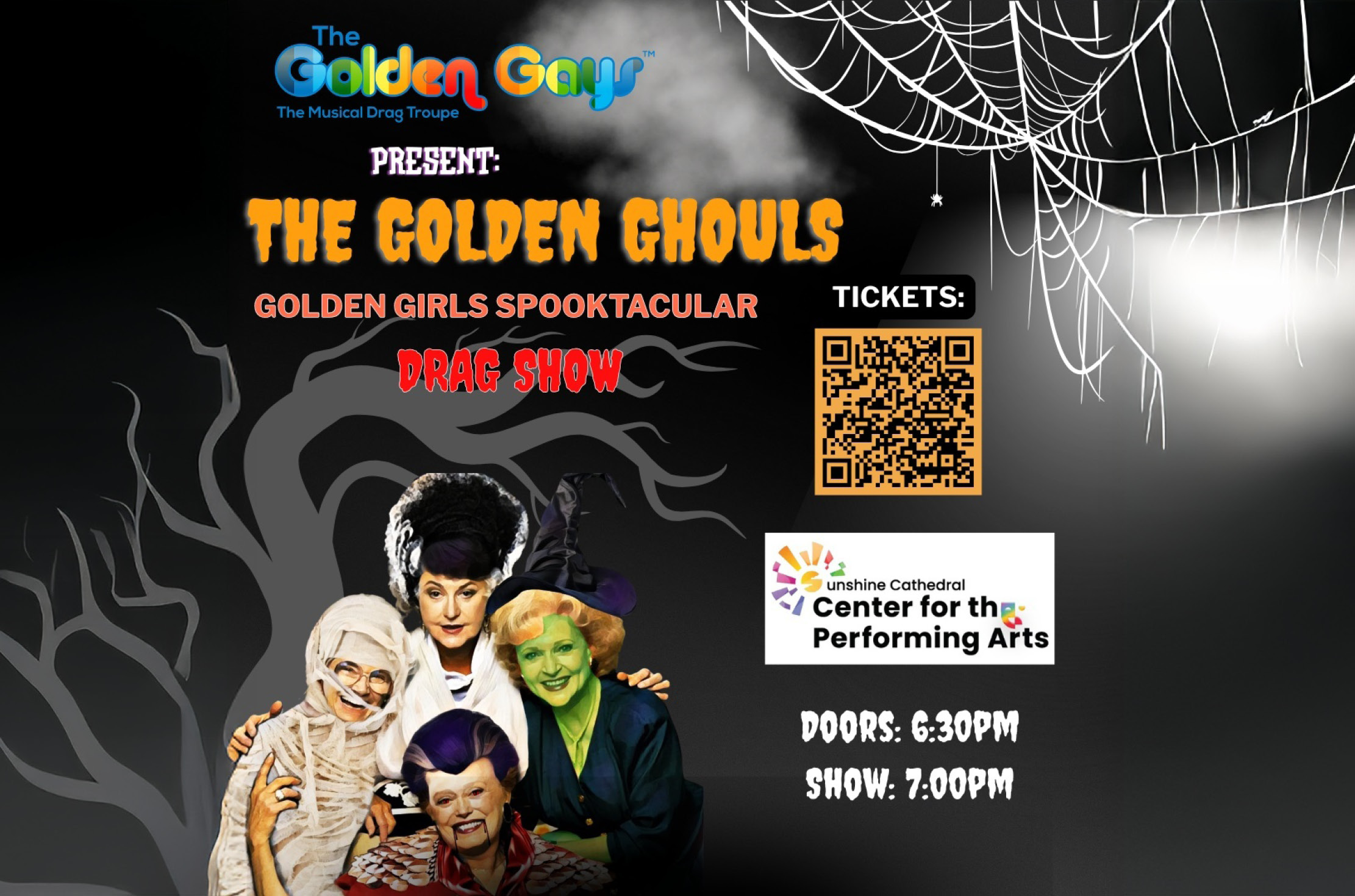 Golden Ghouls - Picture it: Halloween 2025 at Sunshine Cathedral Center ...